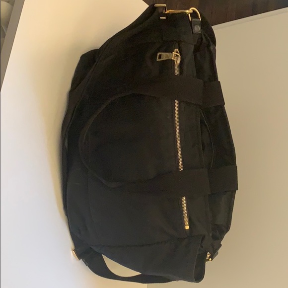 Prada | Bags | Prada Diaper Bag With Gold Hardware | Poshmark